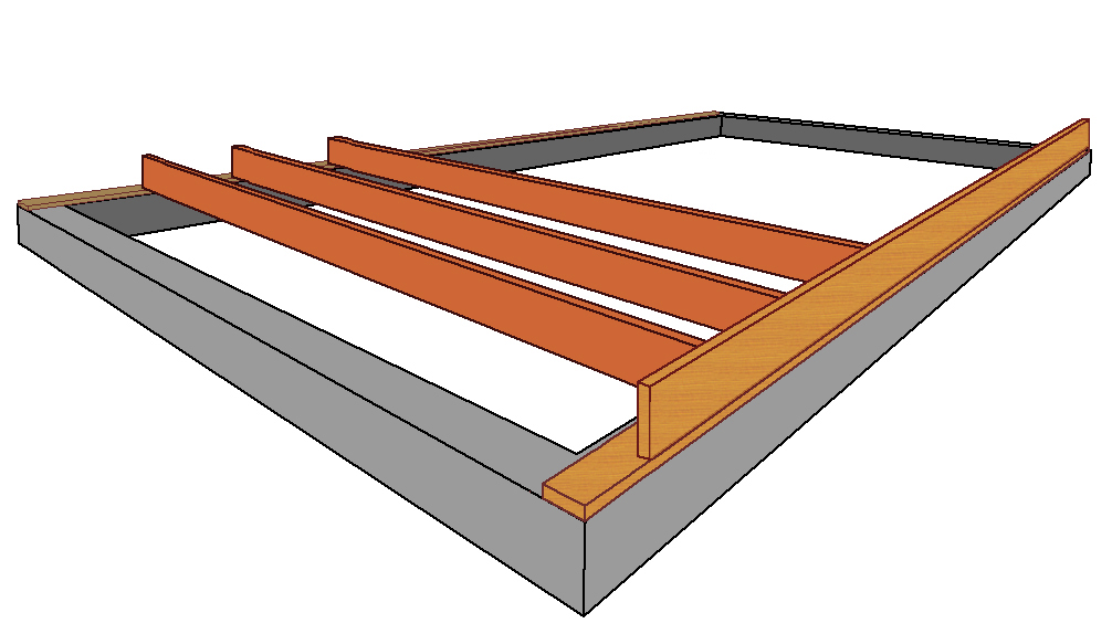 Where not to attach a deck ledger - Nations Home Inspections